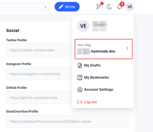 hashnode - 搭建属于自己的博客 - 孙磊的XX